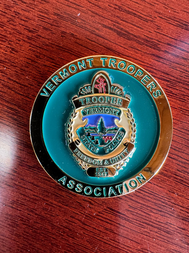 Vermont Troopers Challenge Coin – Vermont Trooper Store