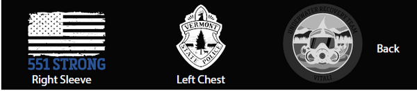551 Strong - Vermont State Police T-Shirt – Vermont Trooper Store