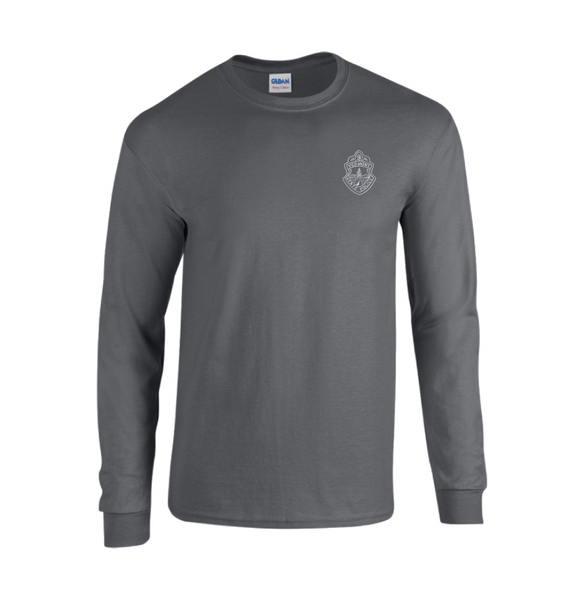 Vermont State Police Long-Sleeved Shirt - Charcoal – Vermont Trooper Store