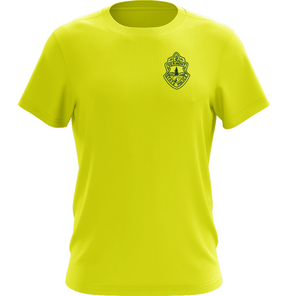 Vermont State Police Sport-Tek T-Shirt - Neon Yellow – Vermont Trooper ...