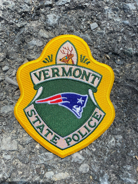 Vermont State Police Patriots Patch – Vermont Trooper Store