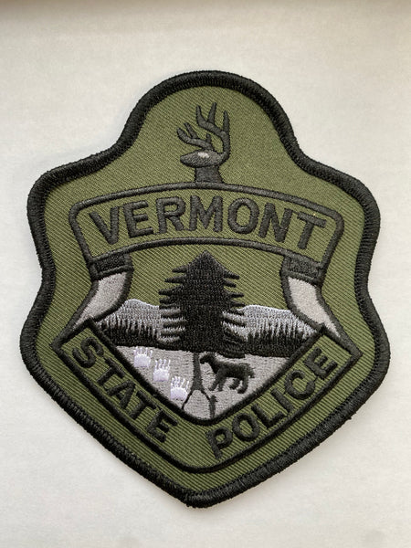 Vermont State Police Subdued Patch – Vermont Trooper Store